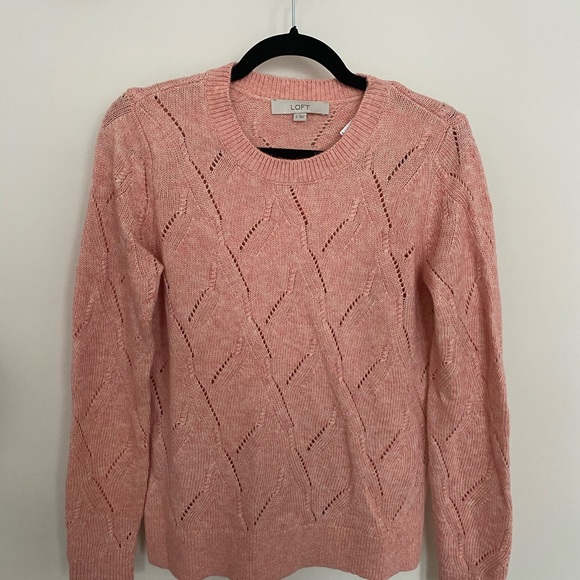 LOFT | Sweaters | Nwt Loft Light Pink Sweater | Poshmark